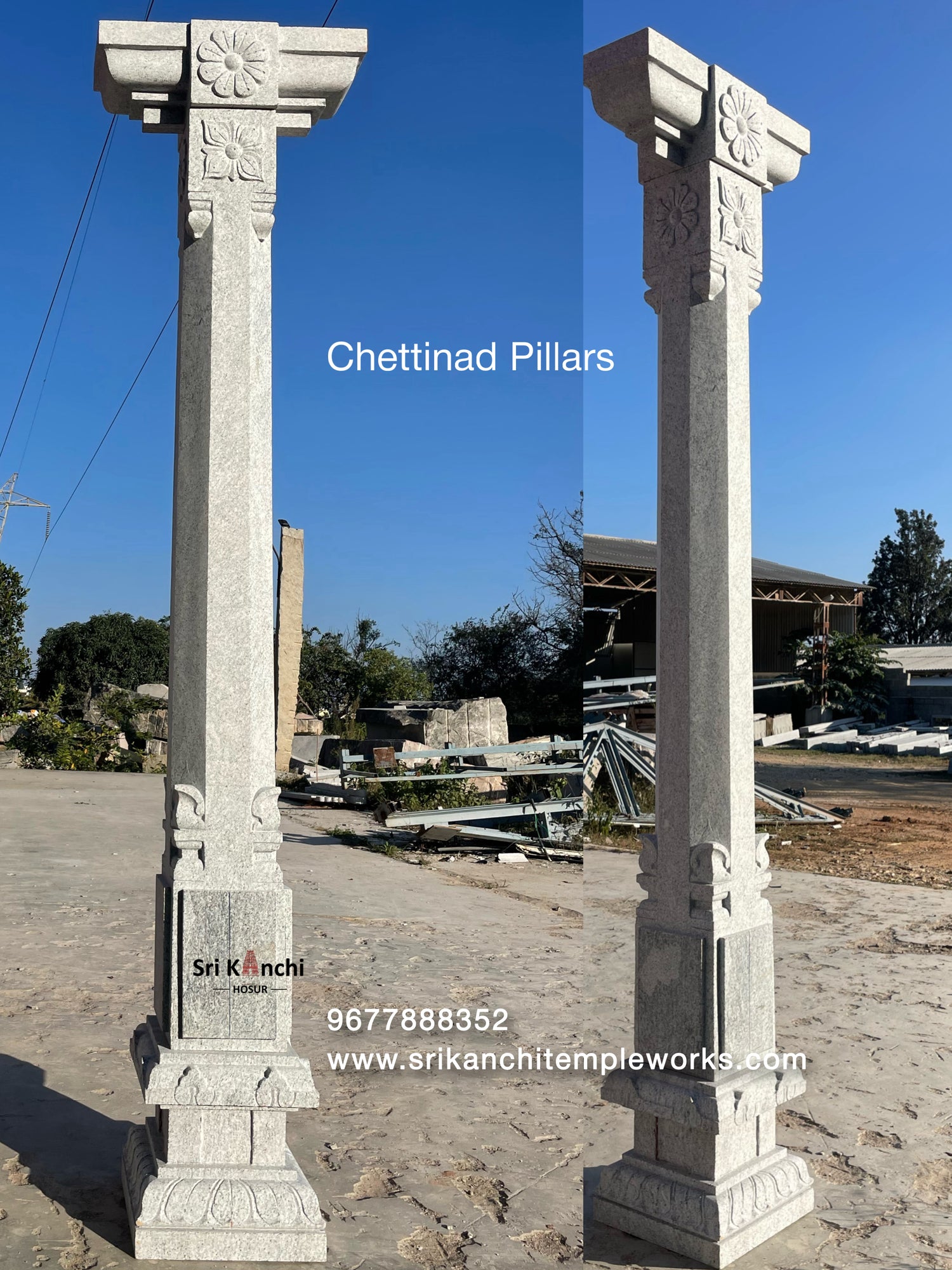 Chettinad Pillars – SRIKANCHI