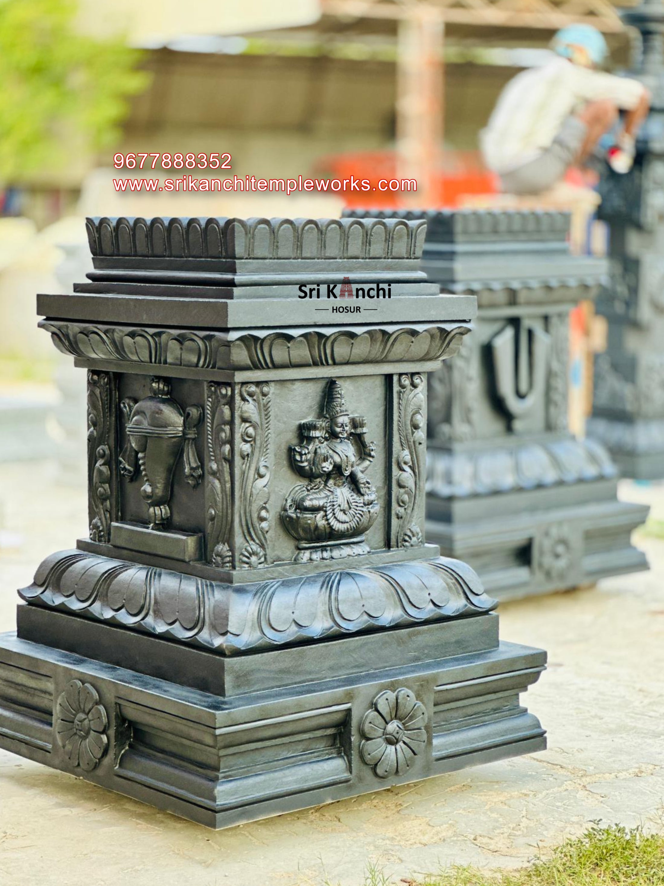 Sri Lakshmi Tulsi Maadam (Black Stone ) – SRIKANCHI
