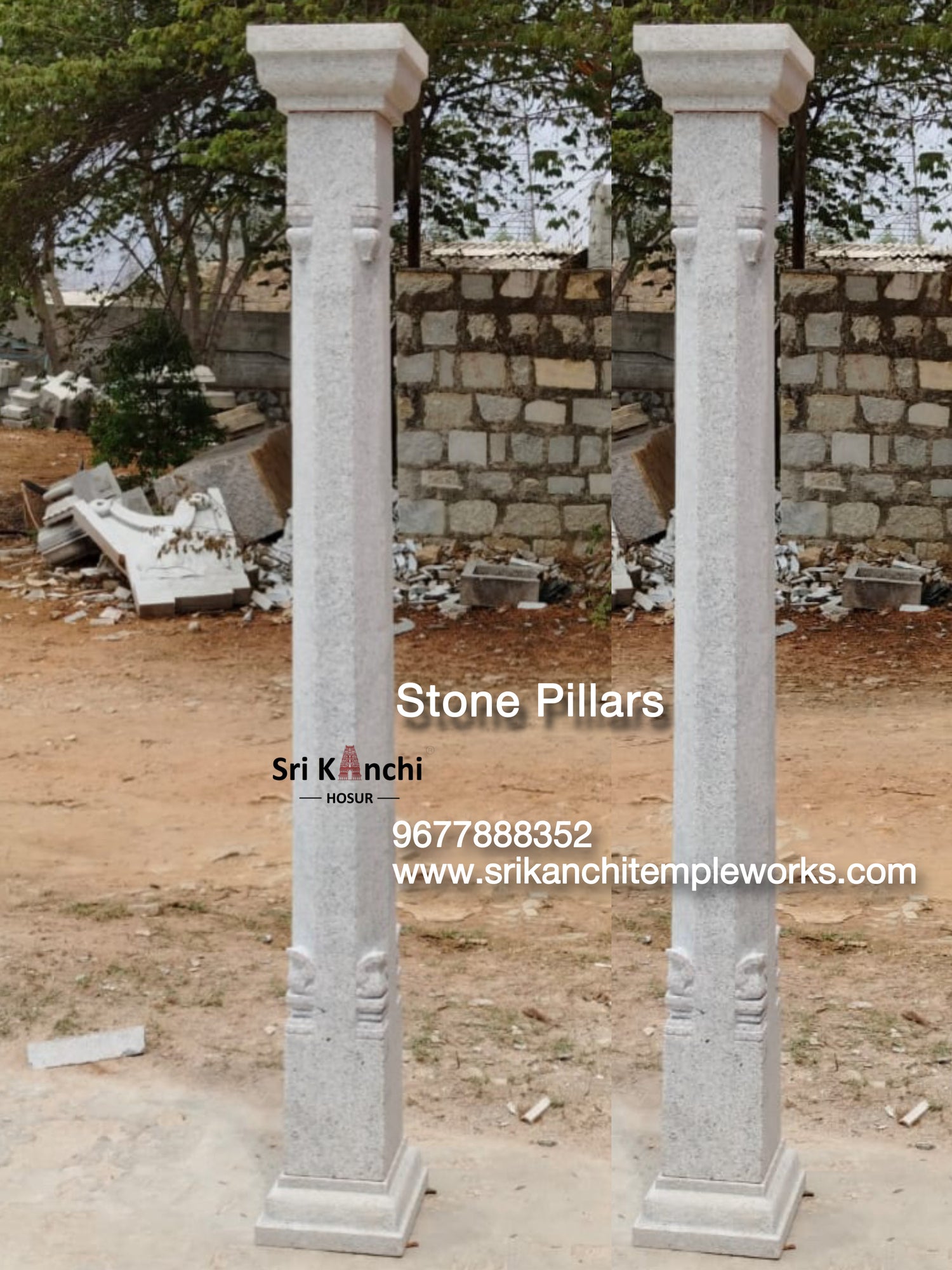 Chettinad Pillars – SRIKANCHI