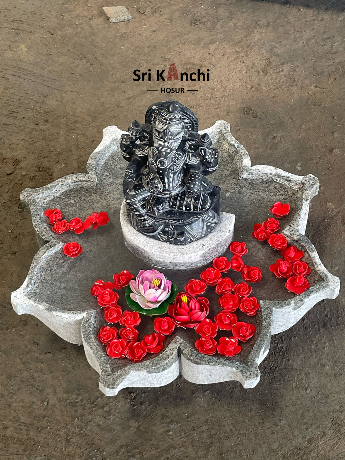Stone Uruli + SRI VINAYAGER – SRIKANCHI